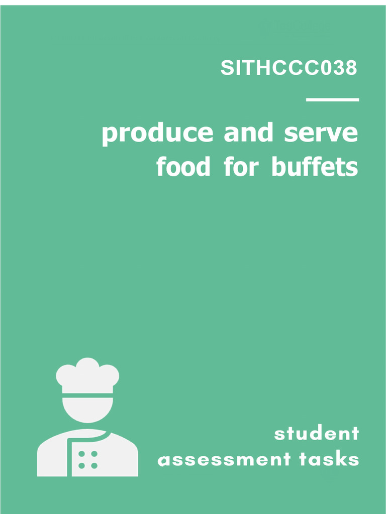 SITHCCC038 Buffet Food Assessment Guide | PDF | Food Safety | Salad
