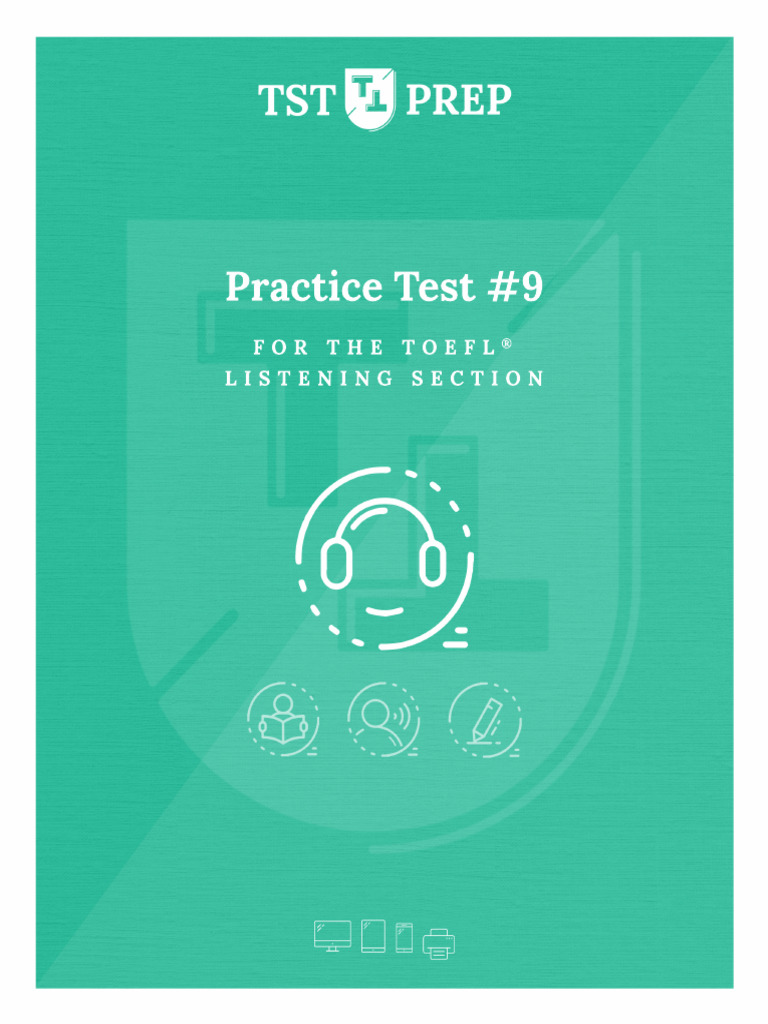 09.02 TST Prep Complete Test The Listening Section | PDF | Memory ...