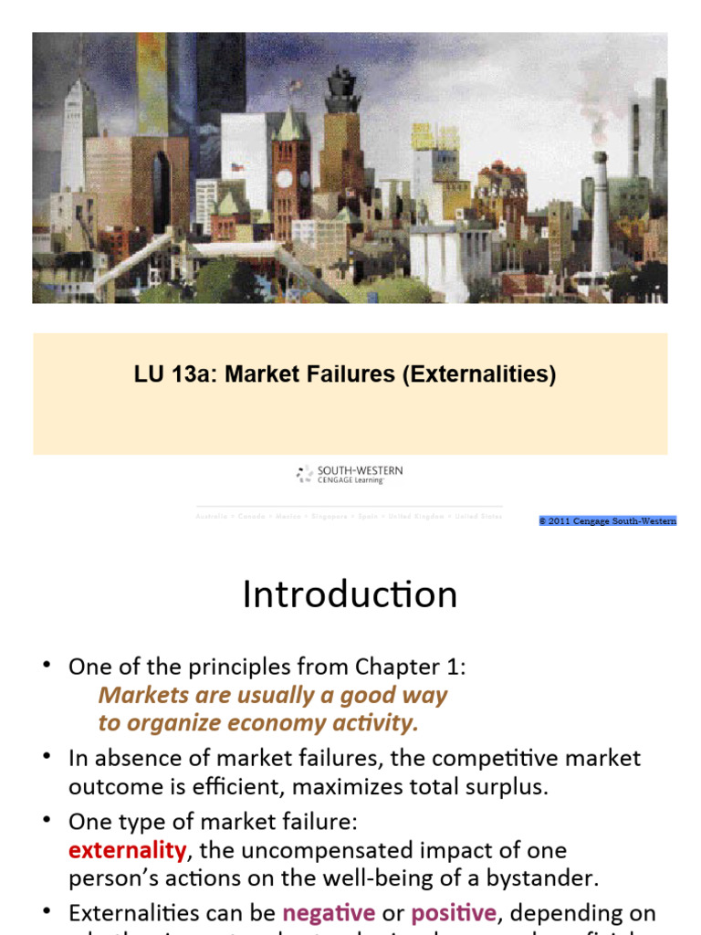 Understanding Market Failures: Externalities | PDF | Externality | Microeconomics