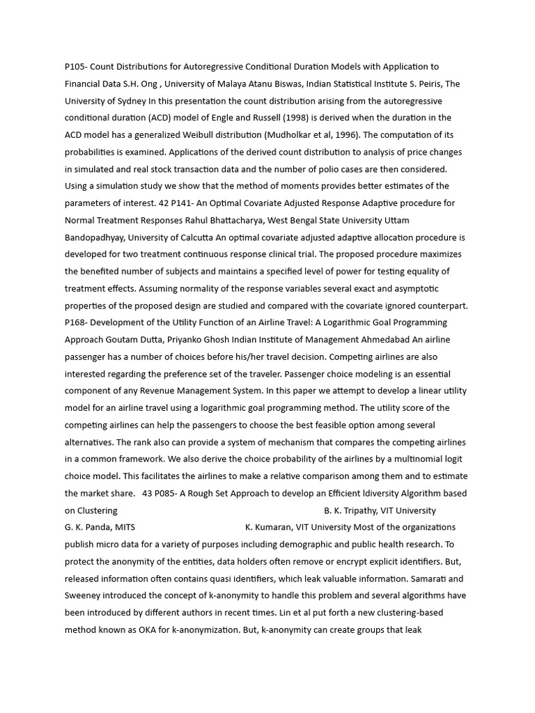 Count Distributions For Autoregressive Conditional Duration Model Pdf