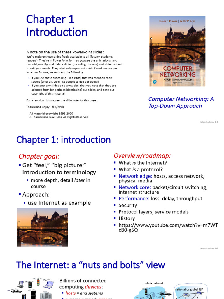 CN 01 Introduction | PDF | Computer Network | Transmission Medium