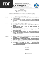 Contoh SK Surat Keputusan Tim Siaga Bencana Sekolah | PDF