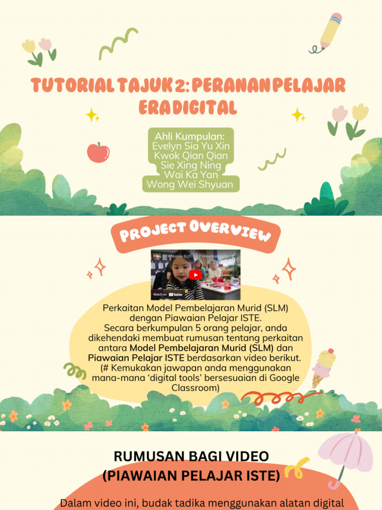Tutorial Tajuk 2 Peranan Pelajar Era Digital | PDF