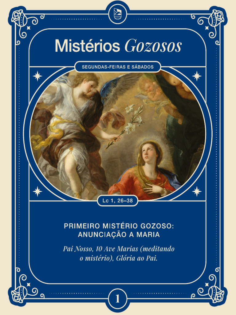 Mistérios Gozosos MBC | PDF