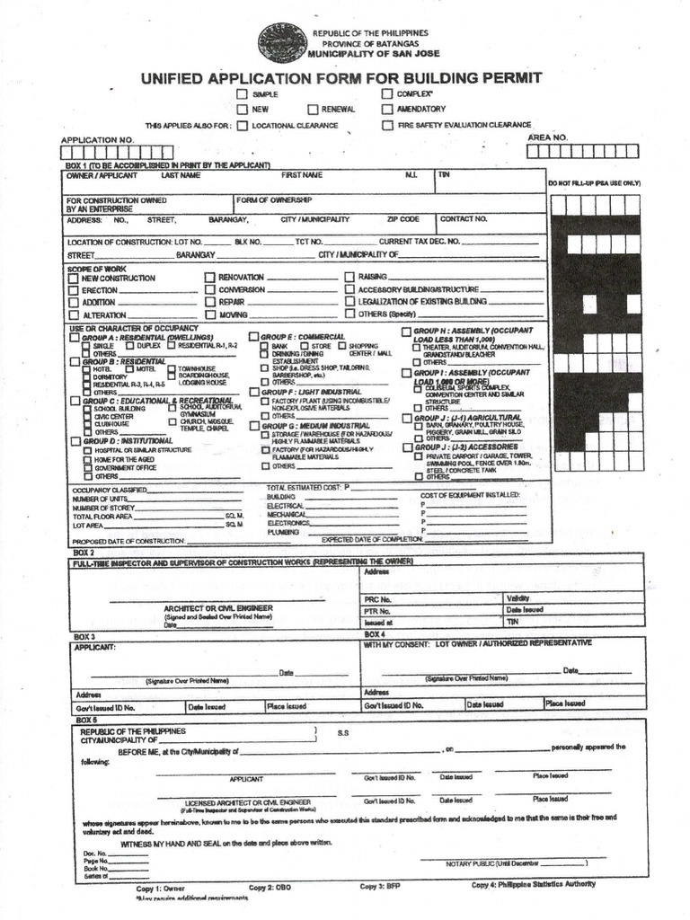 Building Permit | PDF