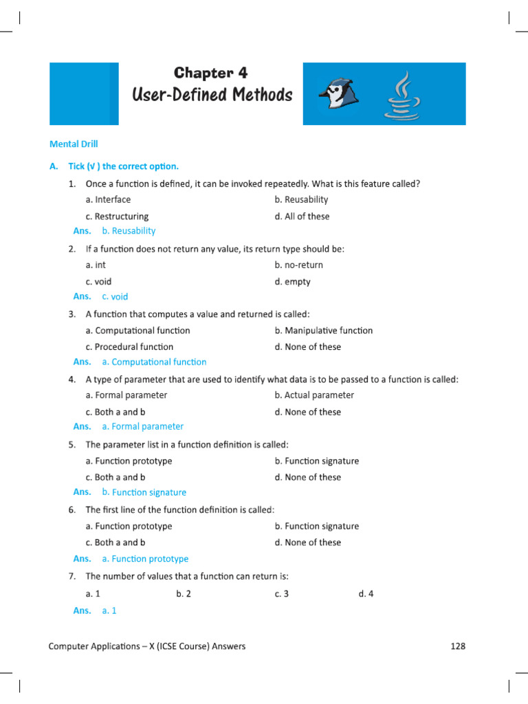User Define Method | PDF | Parameter (Computer Programming) | Method (Computer Programming)