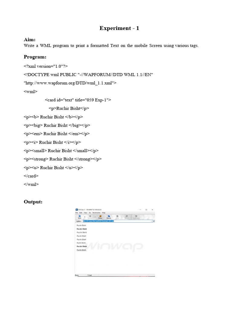 MC File Final | Download Free PDF | Tag (Metadata) | Computer Programming