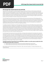 HPE SN6700B Datasheet | PDF | Scalability | Cloud Computing