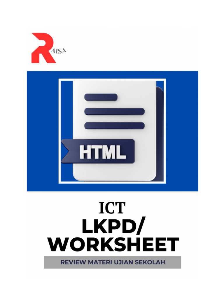 LKPD - WORKSHEET - Informatika (REVIEW MATERI | PDF