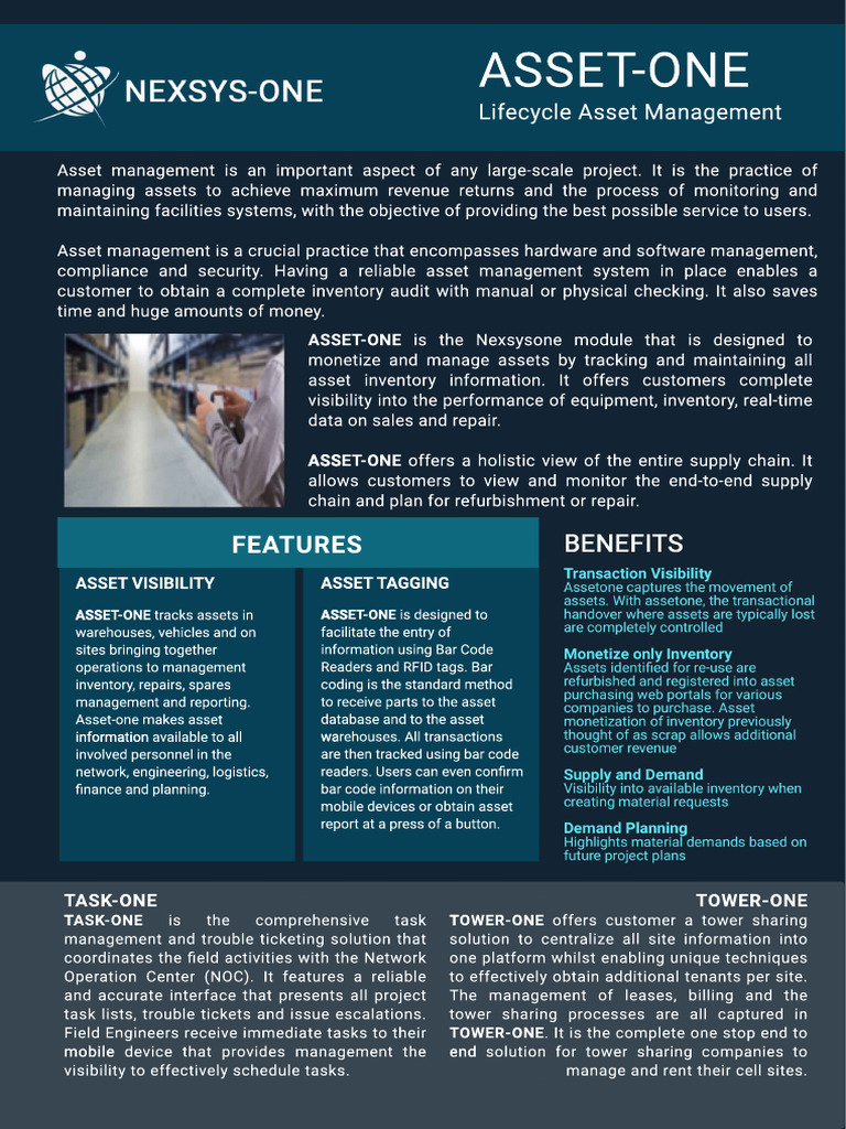 assetone | PDF | Asset Management | Barcode