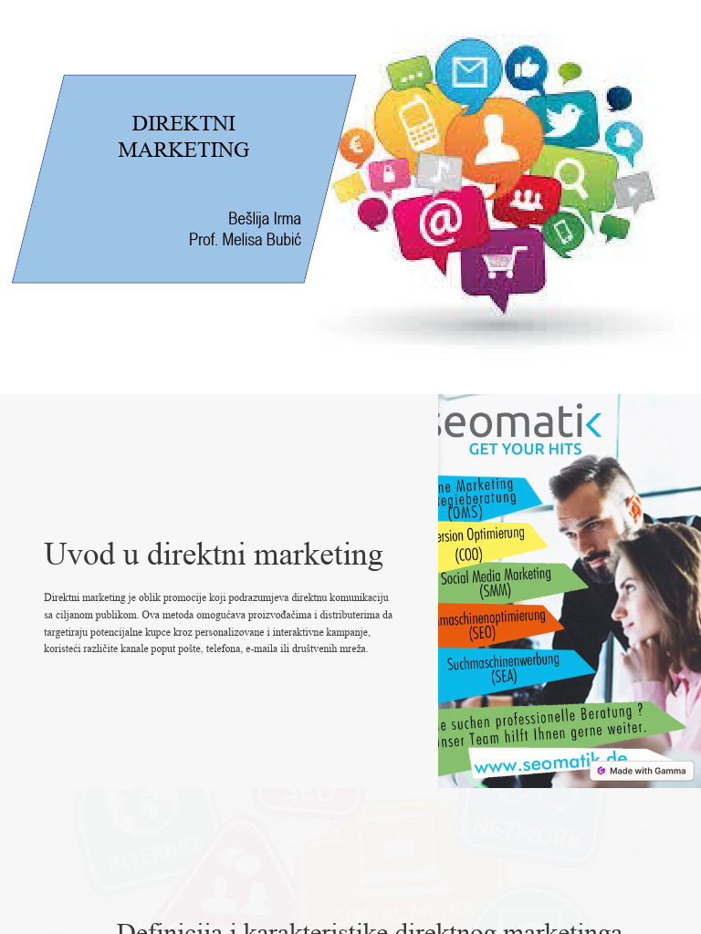Direktni Marketing | PDF