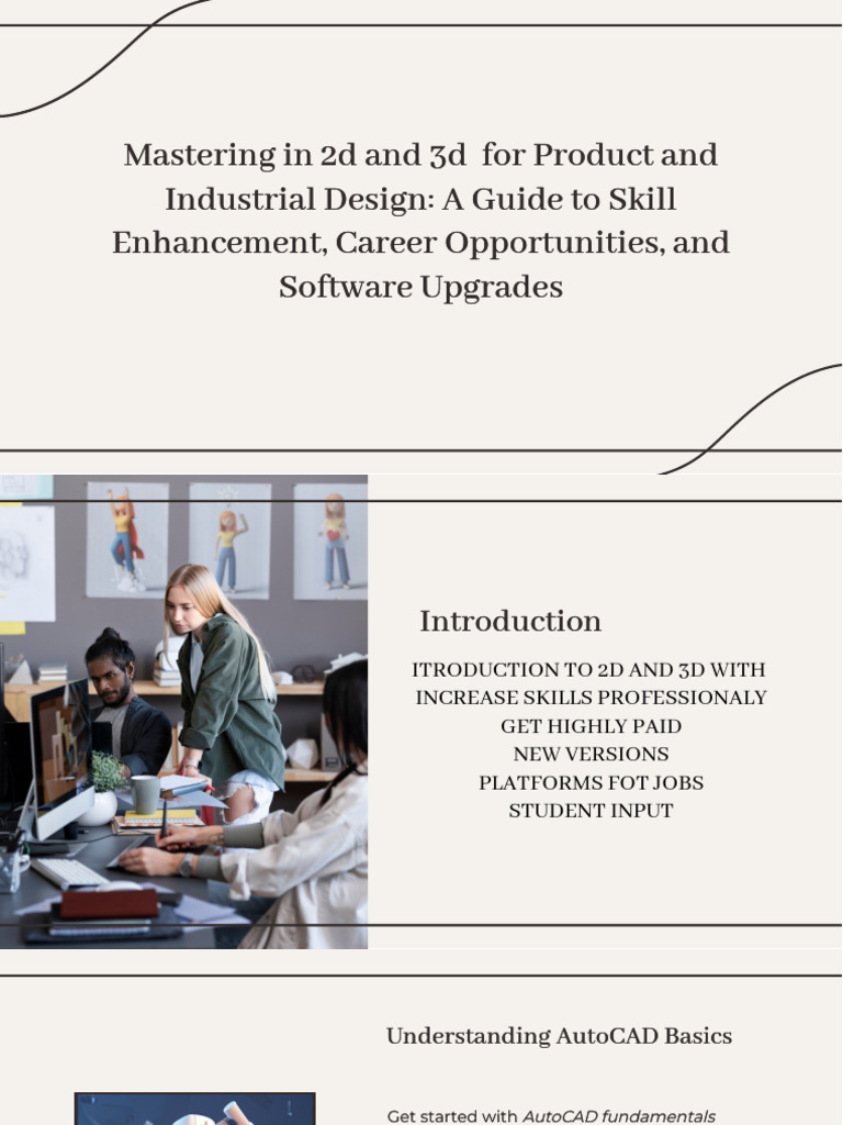 Slidesgo Mastering Autocad For Product and Industrial Design A Guide To ...