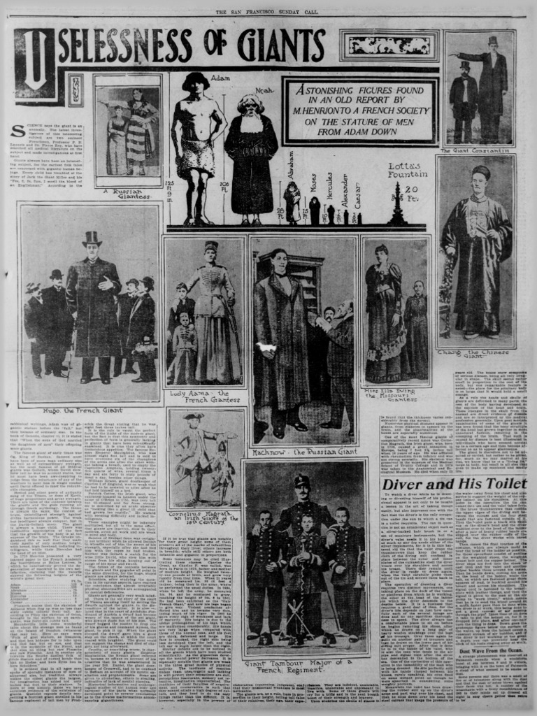 Science: Uselessness of Giants | PDF