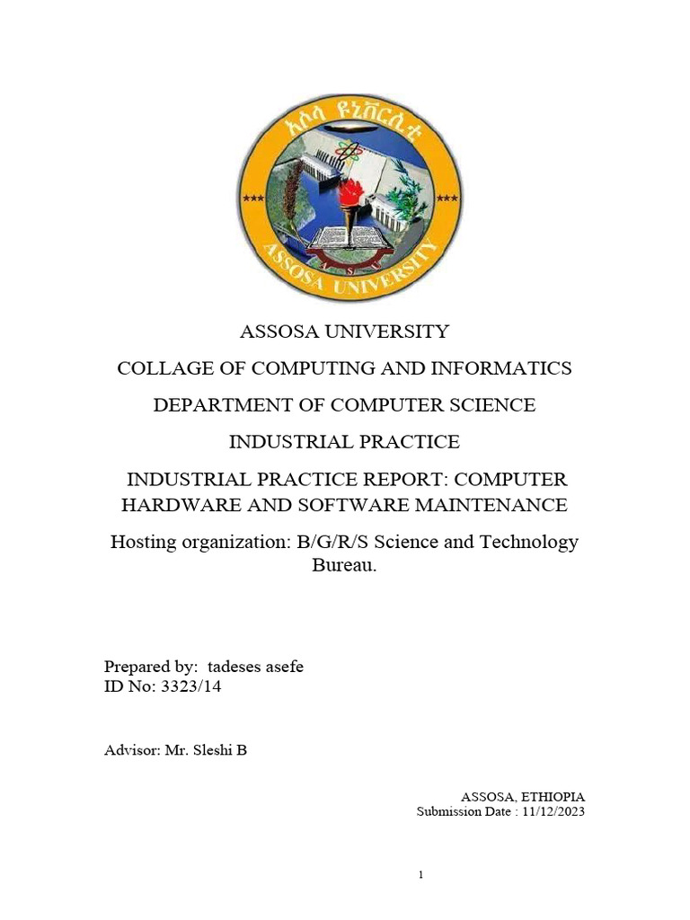 Industrial Practice Report | PDF | Hdmi | Power Supply