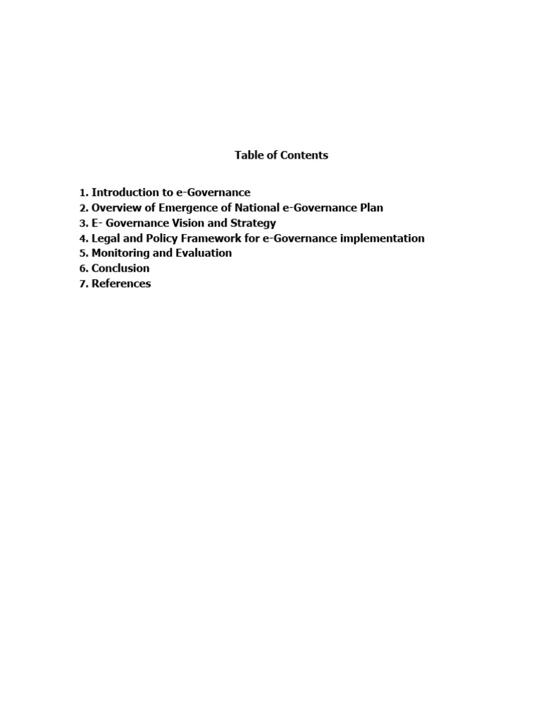 E Governance | PDF | Governance | Computing