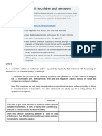 DSM 5 ADHD Symptom Checklist | PDF | Attention Deficit Hyperactivity ...