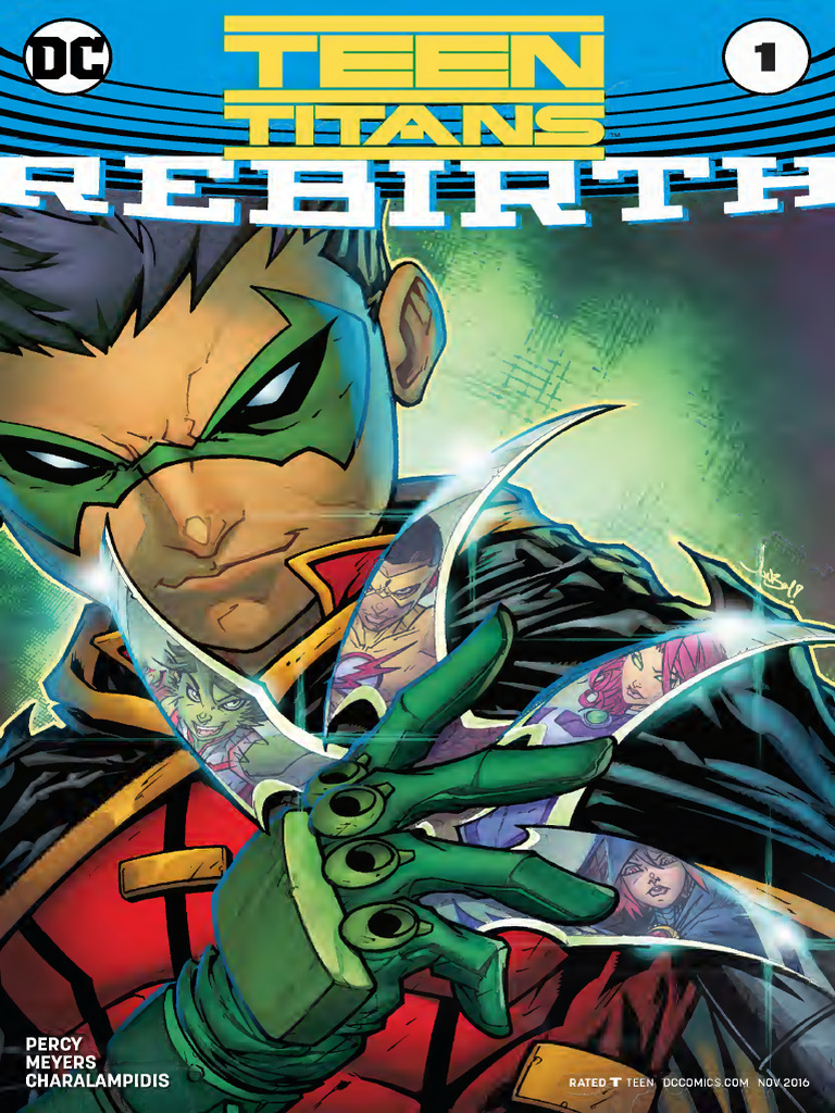 Teen Titans Rebirth VOL 1 01 | PDF | Television Series Created | Dc ...