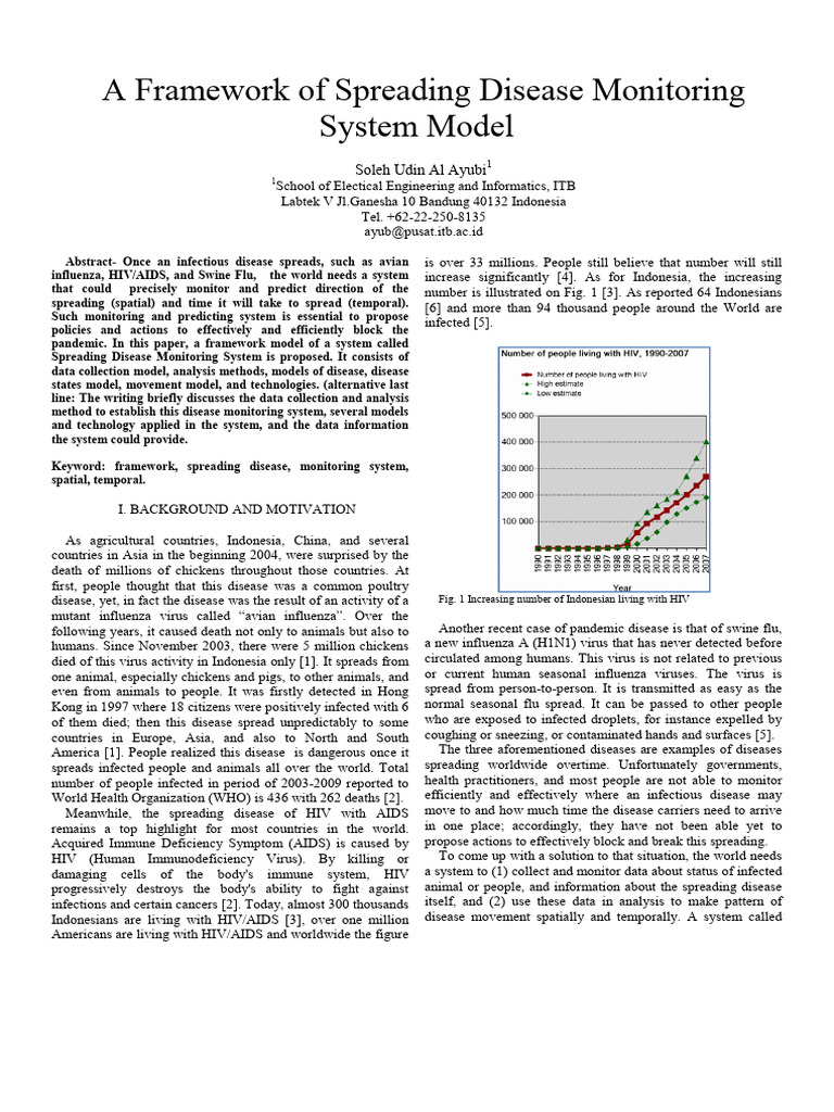 Conference Paper A Framework of Spreading Disease Monitoring System ...