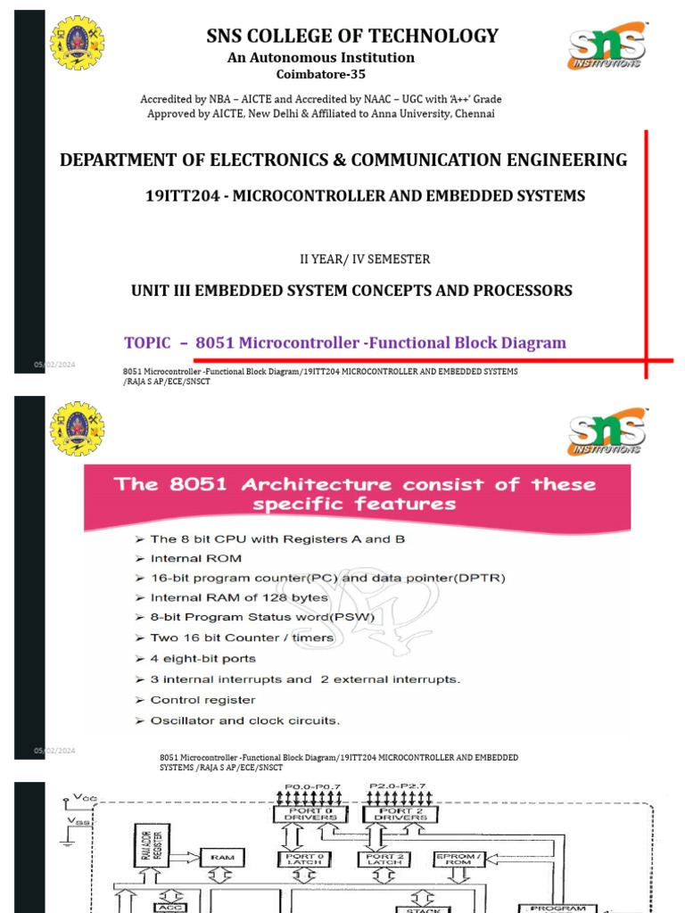 Final - 8051 Microcontroller - Functional Block Diagram | PDF ... Final - 8051 Microcontroller - Functional Block Diagram | PDF ...