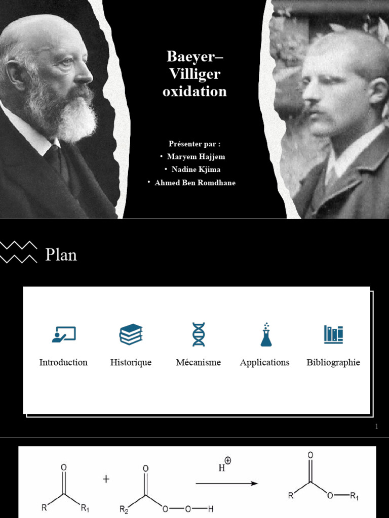 Oxydation de Baeyer-Villiger expliquée | PDF | Composés de carbone ...