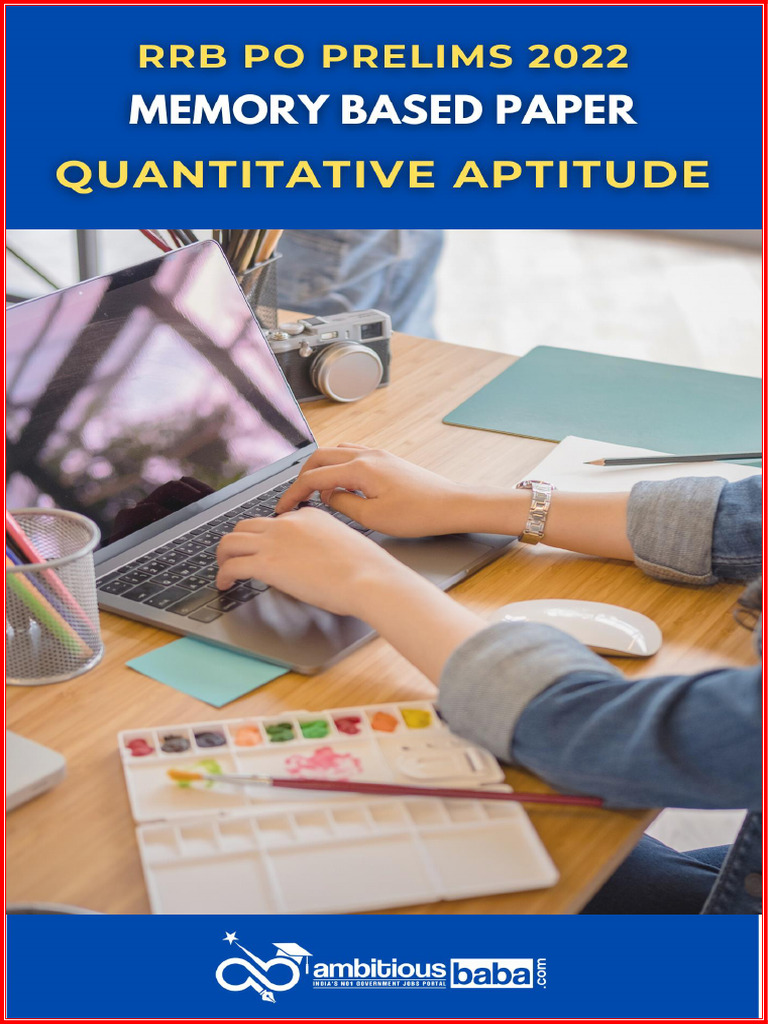 RRB PO Prelims Memory Based Paper - Quantitative - Aptitude - 2022 20th Aug 1st Shift by ...