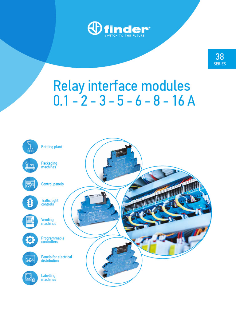 S38EN | PDF | Relay | Alternating Current