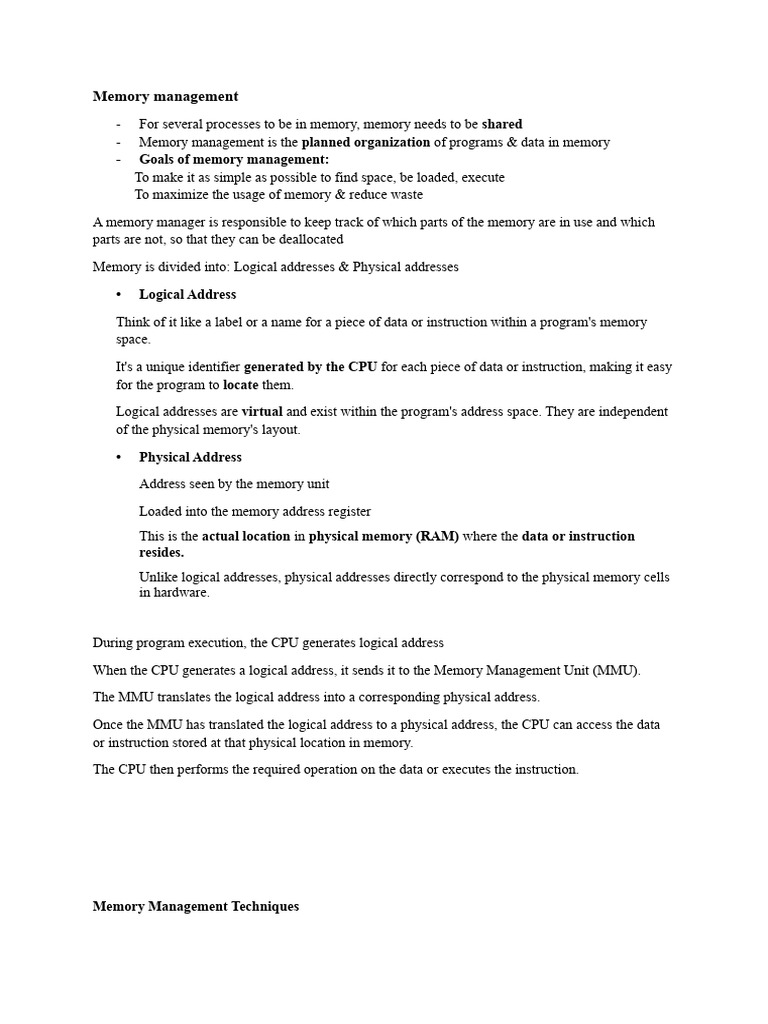 Os 8 Pdf Process Computing Computer Data Storage 