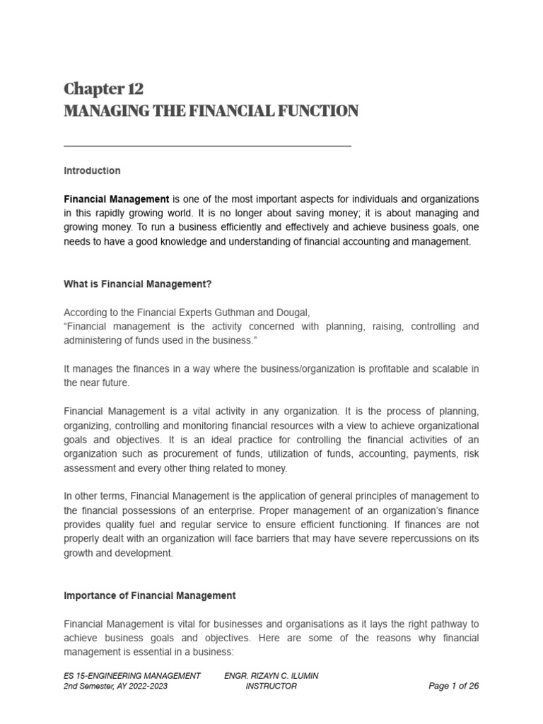 Lecture - Chapters 12 and 13 - Student | PDF | Quality Assurance ...