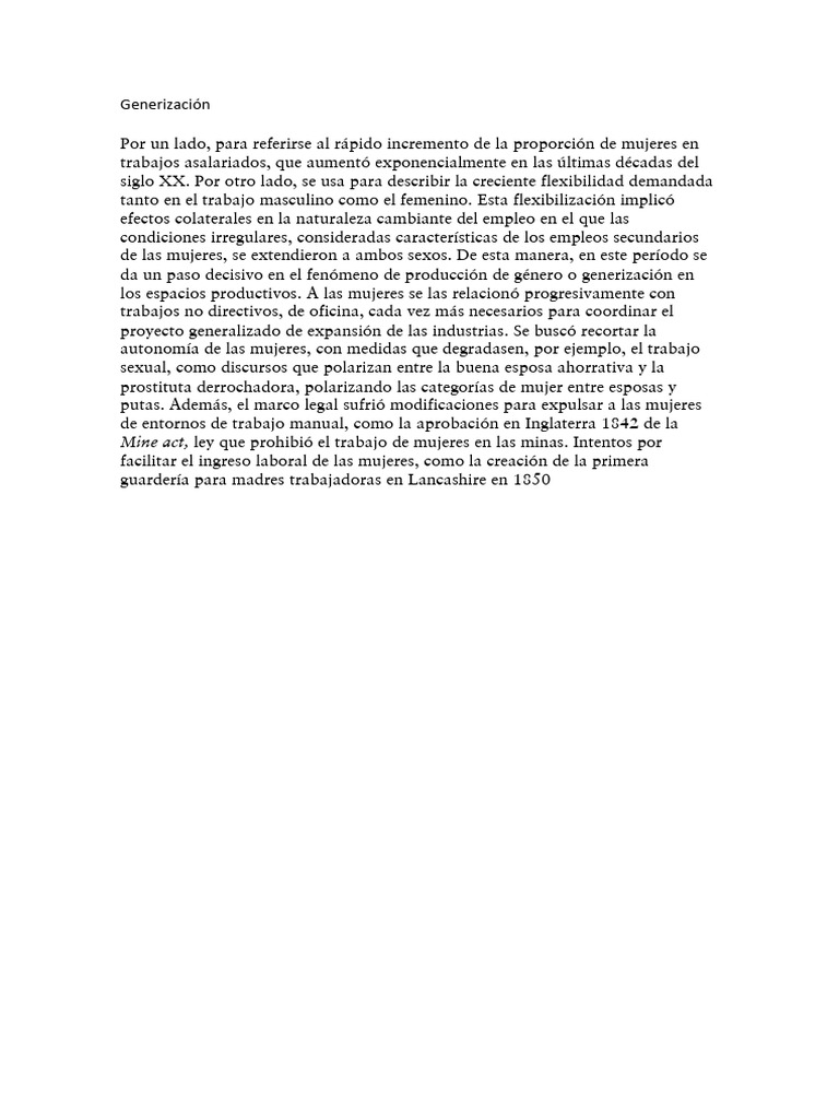 Generizacion Pdf