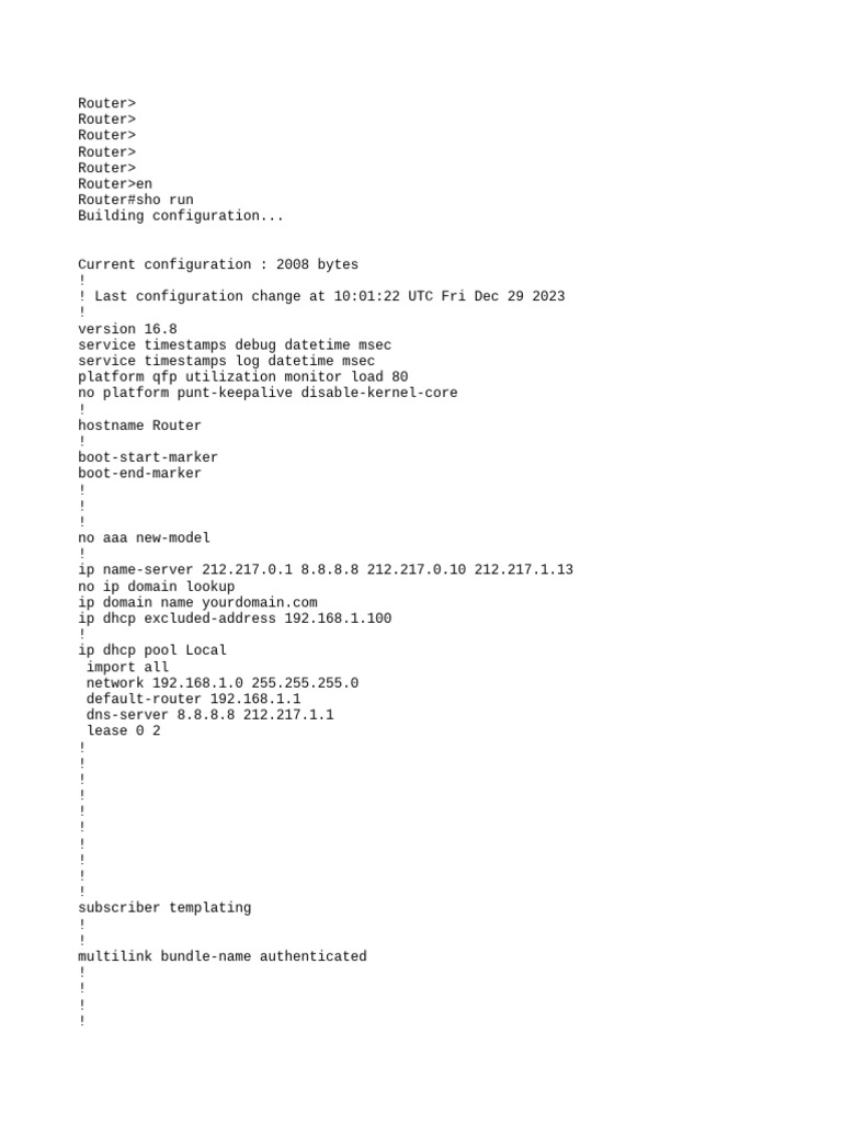 A | PDF | Ip Address | Router (Computing)