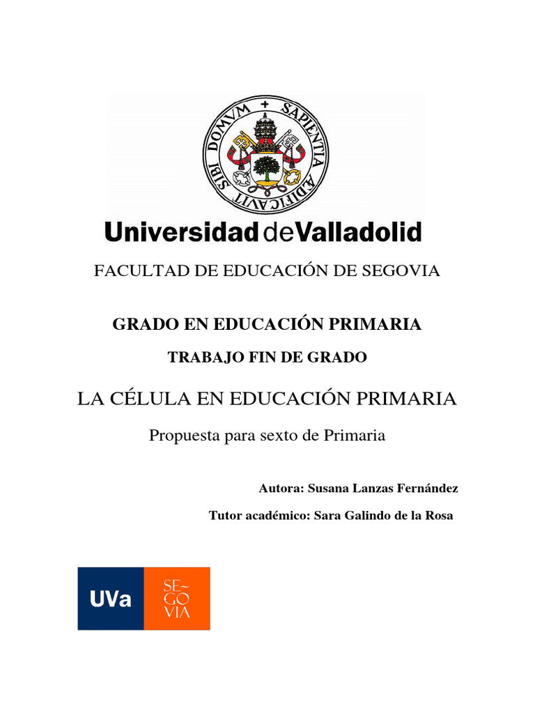 Tfg-B. 1601 | PDF | Enseñando | Maestros