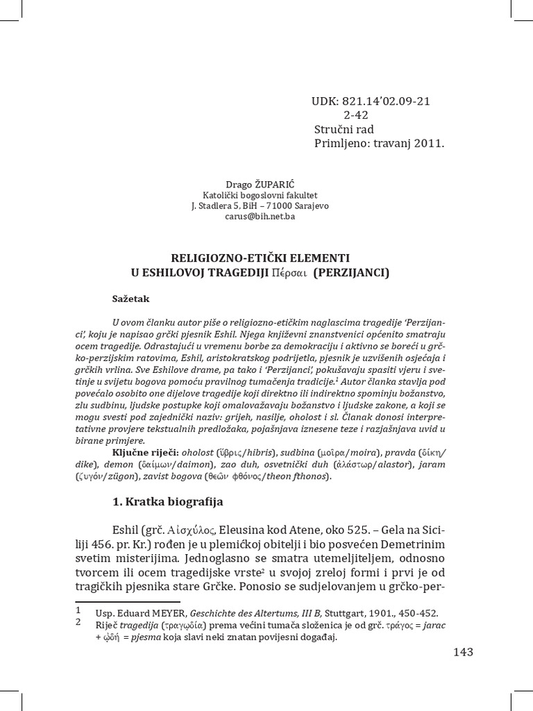 Persijanci - Eshil | PDF