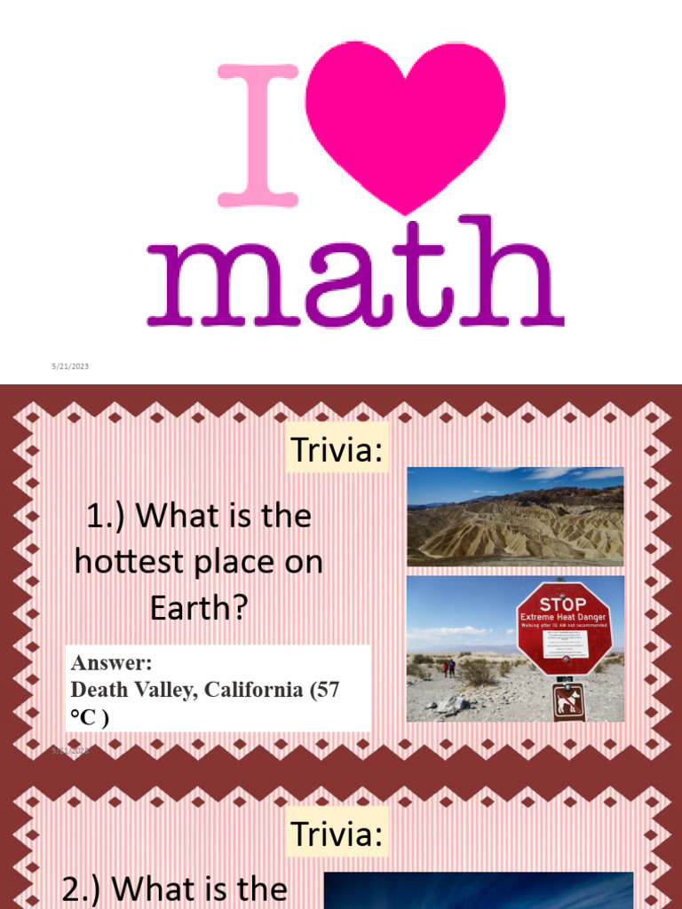 TEMPERATURE - Grade 5 Level Math | PDF | Thermometer | Celsius