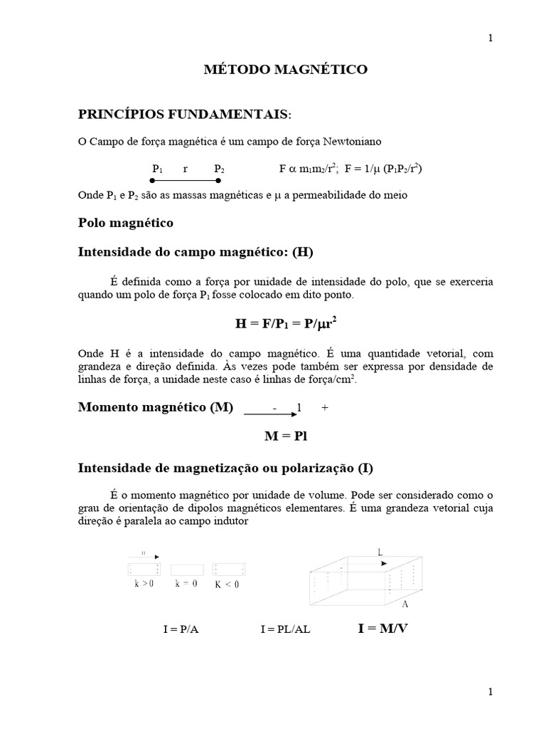 Geofísica - Método Magnético | PDF | Magnetismo | Ferromagnetismo