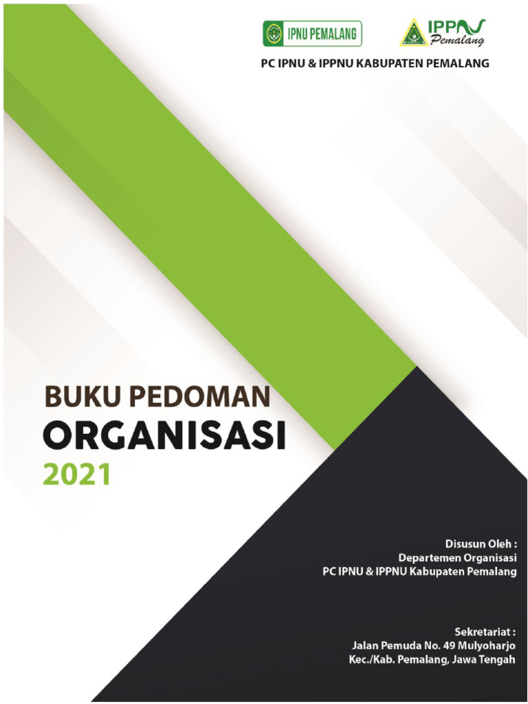 Buku Pedoman Organisasi | PDF | Karier & Perkembangan