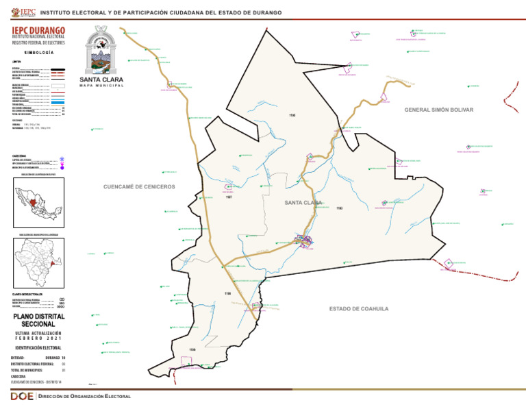 32.- Municipio de Santa Clara | PDF
