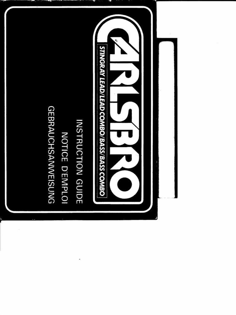 Stingray Lead & Bass MK1 | PDF