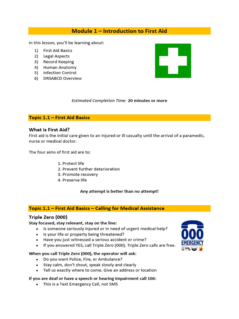 first aid | Download Free PDF | Heart | Respiratory Tract