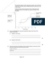 N5 Biology Past Paper Questions: Unit 2 | PDF | Zygosity | Genotype