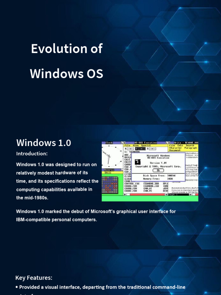 Evolution of Windows OS | Download Free PDF | Microsoft Windows | Graphical User Interfaces
