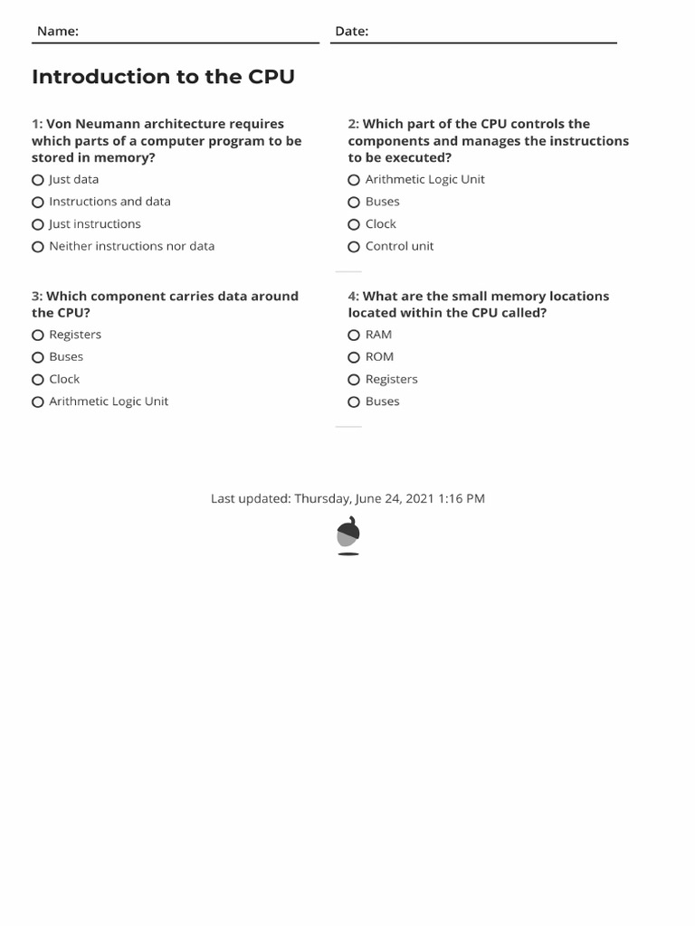 introduction-to-the-cpu-6hhkjd-exit-quiz-questions | PDF