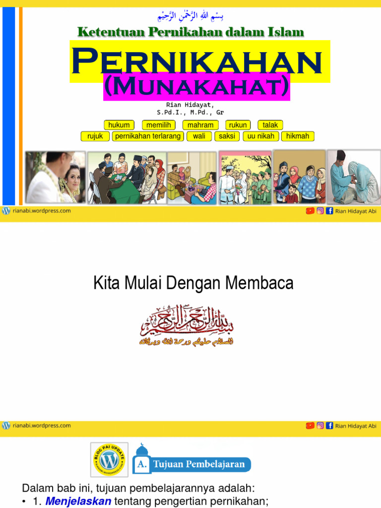 Ketentuan Pernikahan dalam Islam | PDF