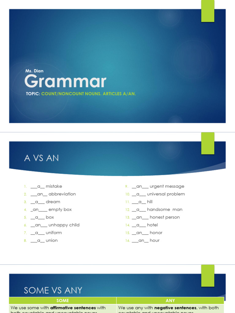 Grammar 3 | PDF | Noun | Morphology