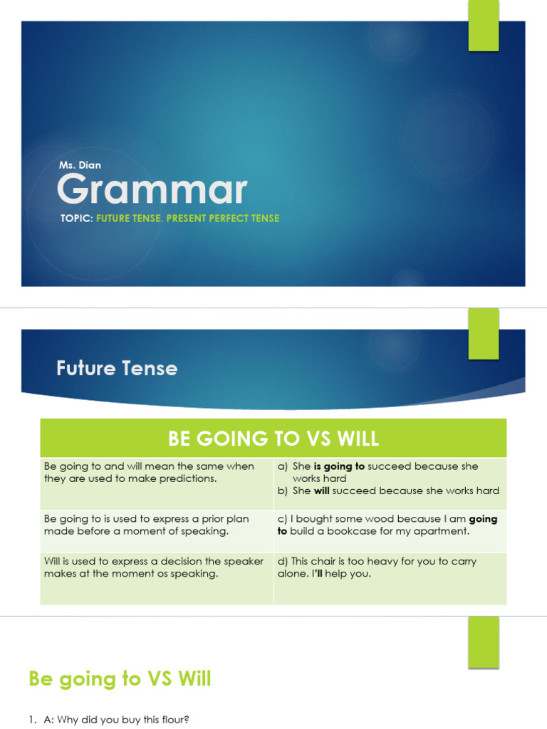 Grammar 2 | PDF | Grammatical Tense | Grammar