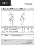 Rescue Boat Davit Operation Manual | PDF | Valve | Pump