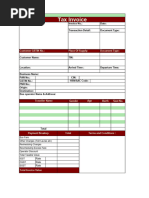 Bus Ticket Format in Word | PDF