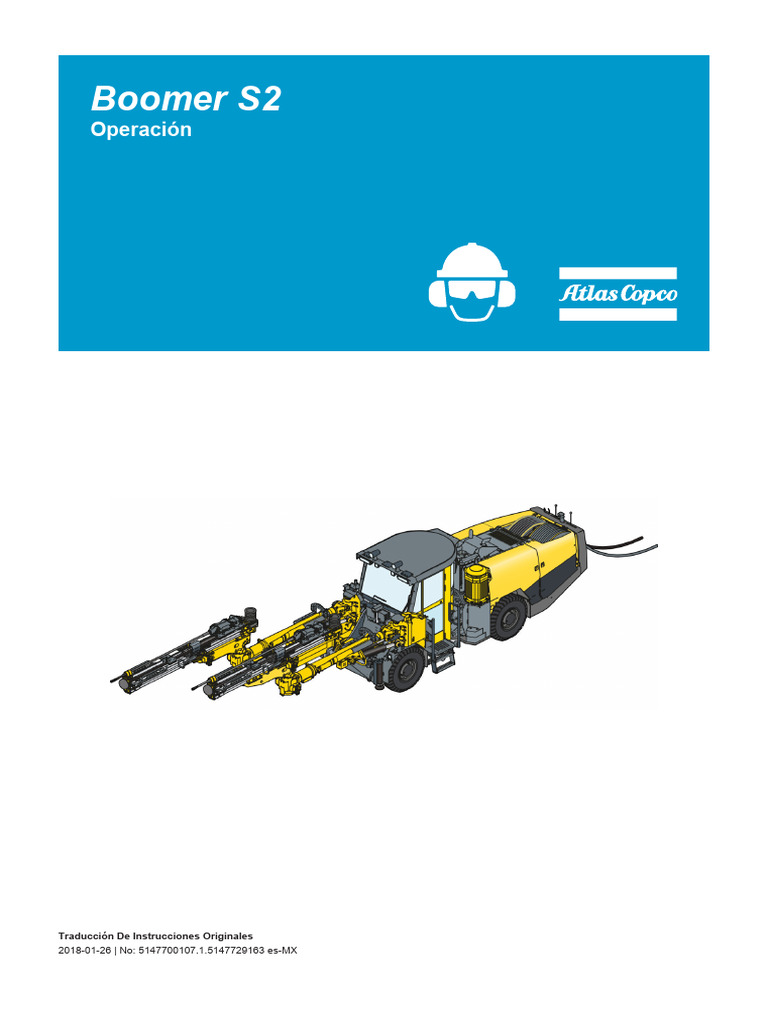 Boomer S2 - Con RCS - Operación | PDF | Motor diesel | Motores
