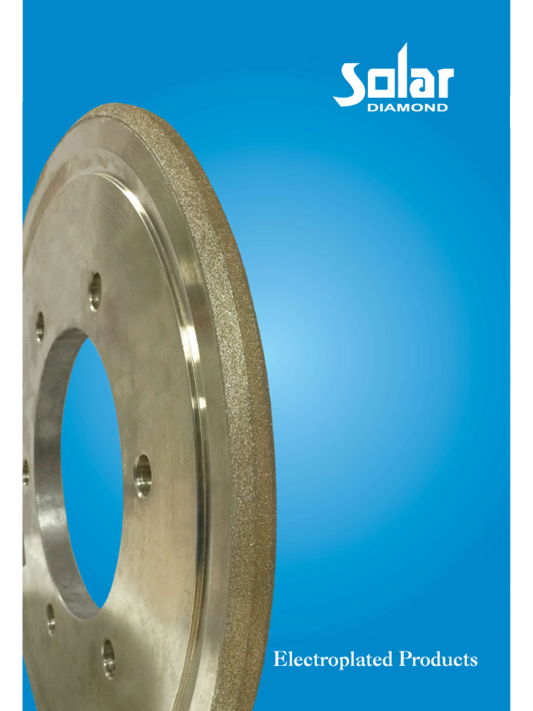 Electroplated Products Catalogue | PDF