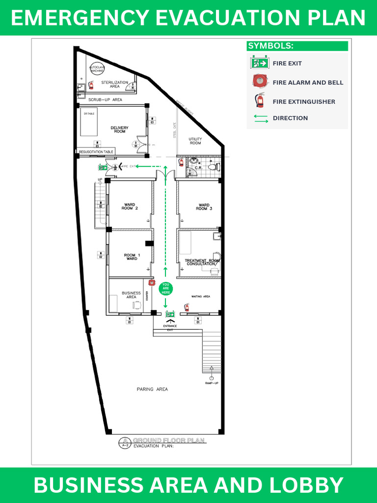 Evac Plan For Mommy Matters | PDF | Emergency Evacuation | Construction Law