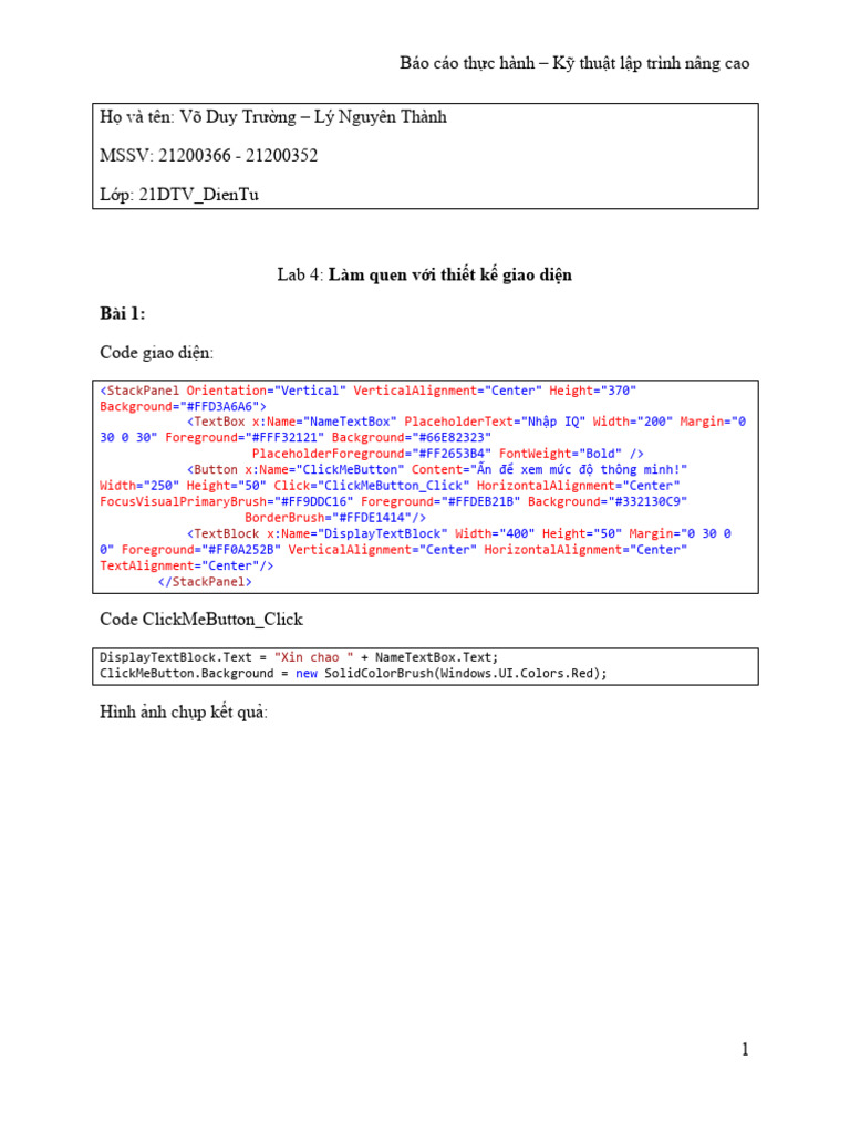 Lab Report 4 21200352 21200366 Pdf 